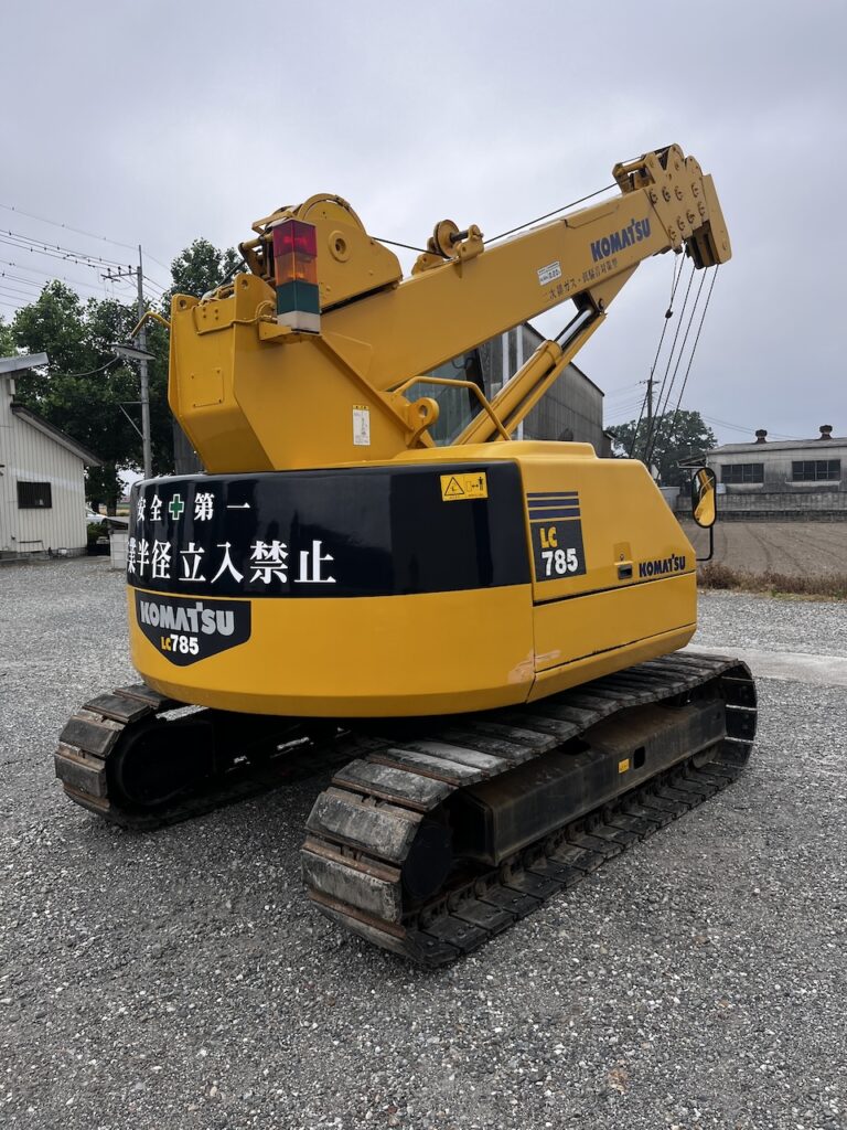 コマツ製4.9t吊クローラークレーンLC785-6 | 彩重機エンジニアリング