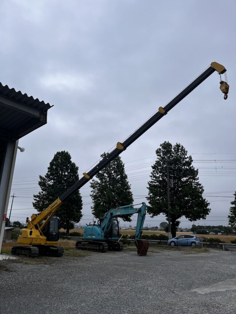 コマツ製4.9t吊クローラークレーンLC785-6 | 彩重機エンジニアリング