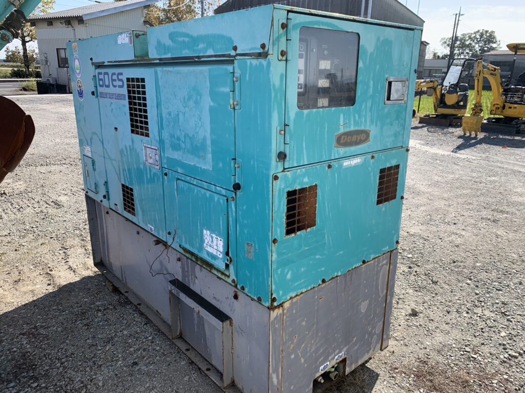 デンヨー製50/60KVA 発電機DCA-60ESHB | 彩重機エンジニアリング
